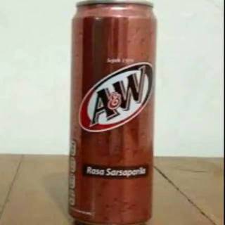 Jual AW A&W RootBeer Root Beer Sarsaparila Can 330ml Minuman Kaleng Bkn ...