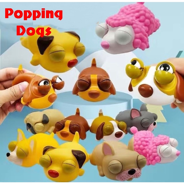 Jual Mainan SQUISHY Binatang Popping Animal Dogs Stress Ball Penghilang ...