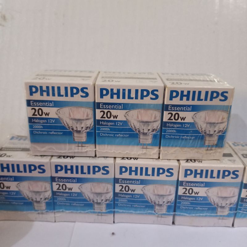 Jual Lampu Halogen Philips 20watt 12V | Shopee Indonesia
