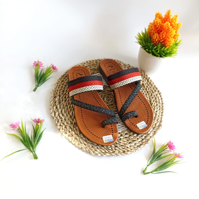 Jual sandal cewek adesa / sendal adesa / sandal cewek terbaru / sandal ...