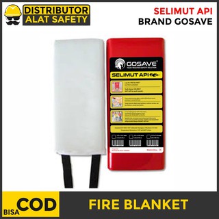 Jual SELIMUT API FIRE BLANKET 1,2 X 1,2 M / WELDING BLANKET GOSAVE ...