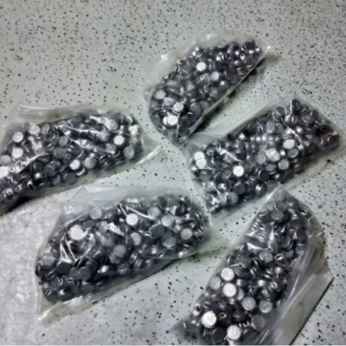 Jual timah segel 1kg ukuran 10mm - timah segel PLN | Shopee Indonesia