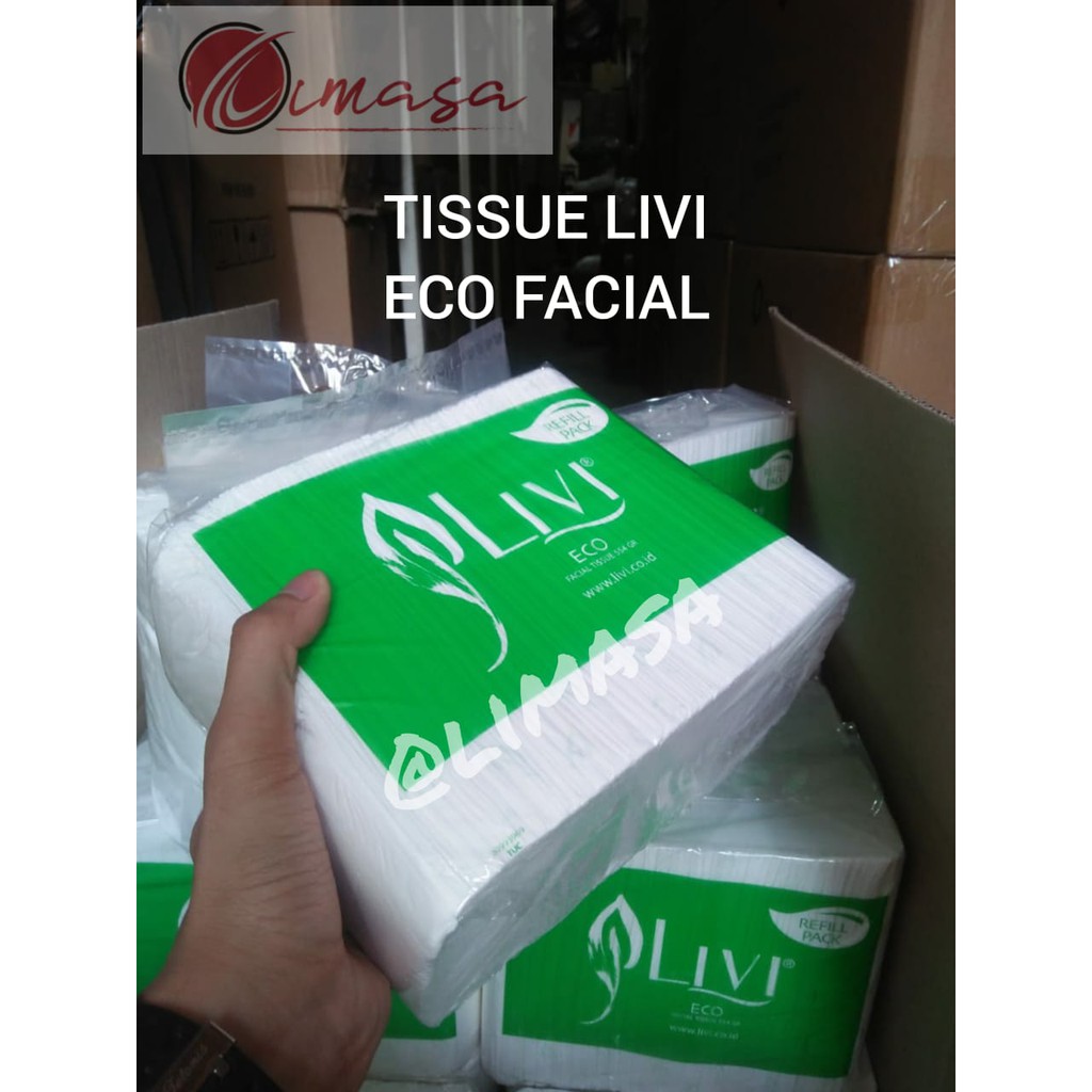 Jual TISSUE LIVI ECO FACIAL 554GR | Shopee Indonesia