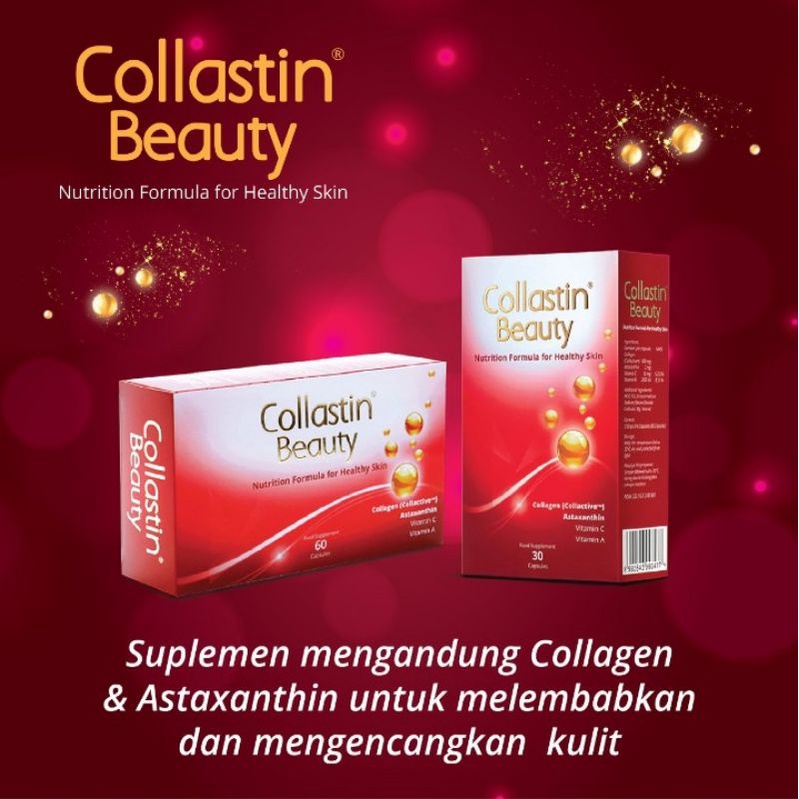 Jual COLLASTIN BEAUTY / suplemen kulit / pengencangan / glowing / anti ...