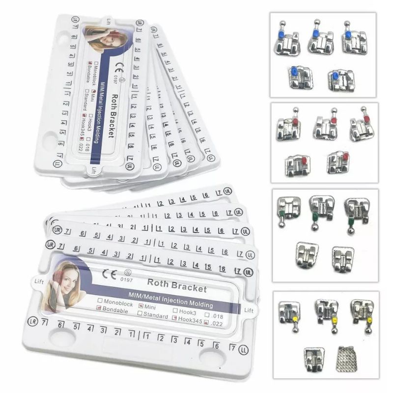 Jual Bracket ortho Behel Gigi Mini Roth 022 wh | Shopee Indonesia