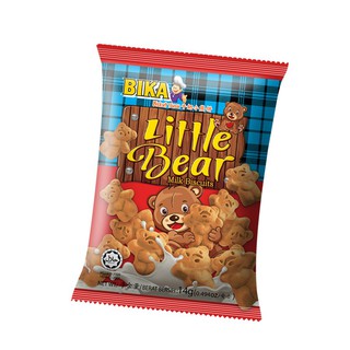 Jual Bika Little Bear Biscuits Chocolate Teddy Biscuit / Milk Biskuit ...