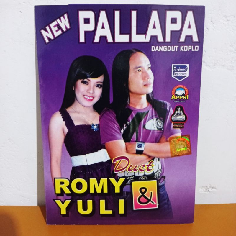 Jual KASET VCD DVD ORIGINAL KARAOKE PERDANA RECORD DANGDUT KOPLO NEW PALLAPA DUET ROMI & YULI ...
