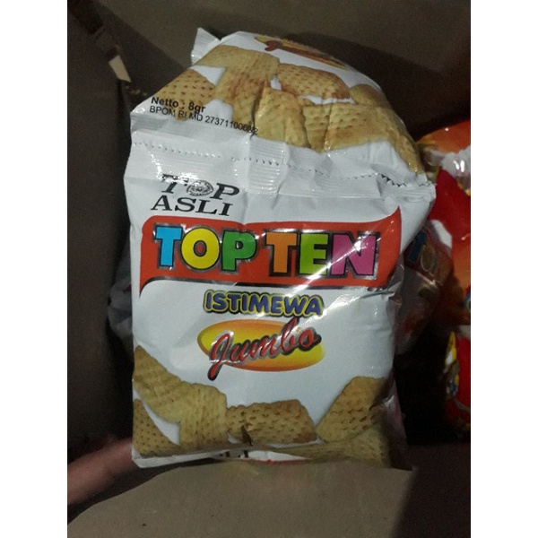 Jual CIKI SNACK TOP TEN JUMBO | Shopee Indonesia