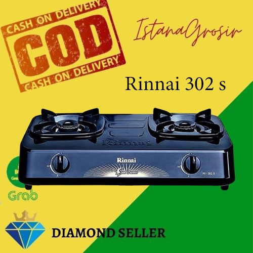 Kompor Gas Portable Listrik Induksi Rinnai Rinai Progas Satu Dua Tungku RI302S RI 302S RI 301S ...