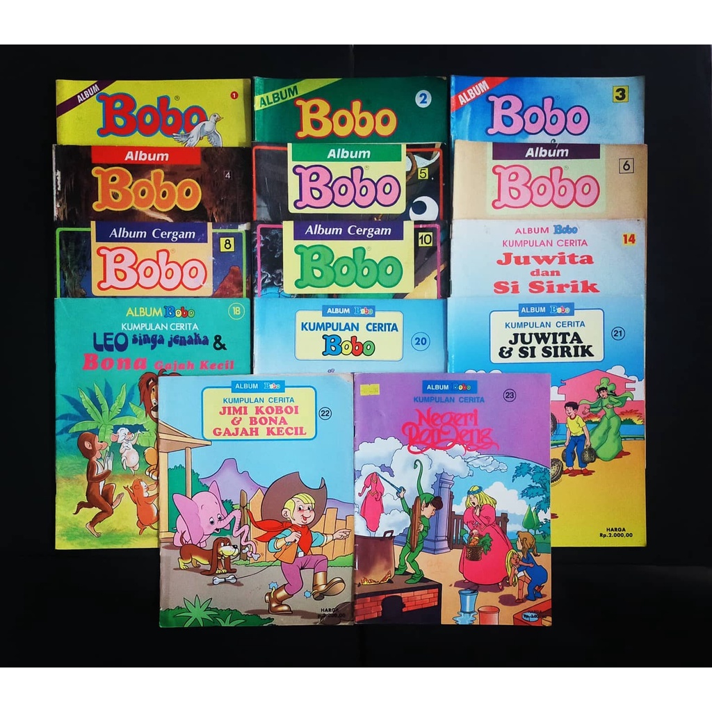 Jual Album Negeri Dongeng Bobo Cergam Pak Janggut, Bona dan Juwita Si ...
