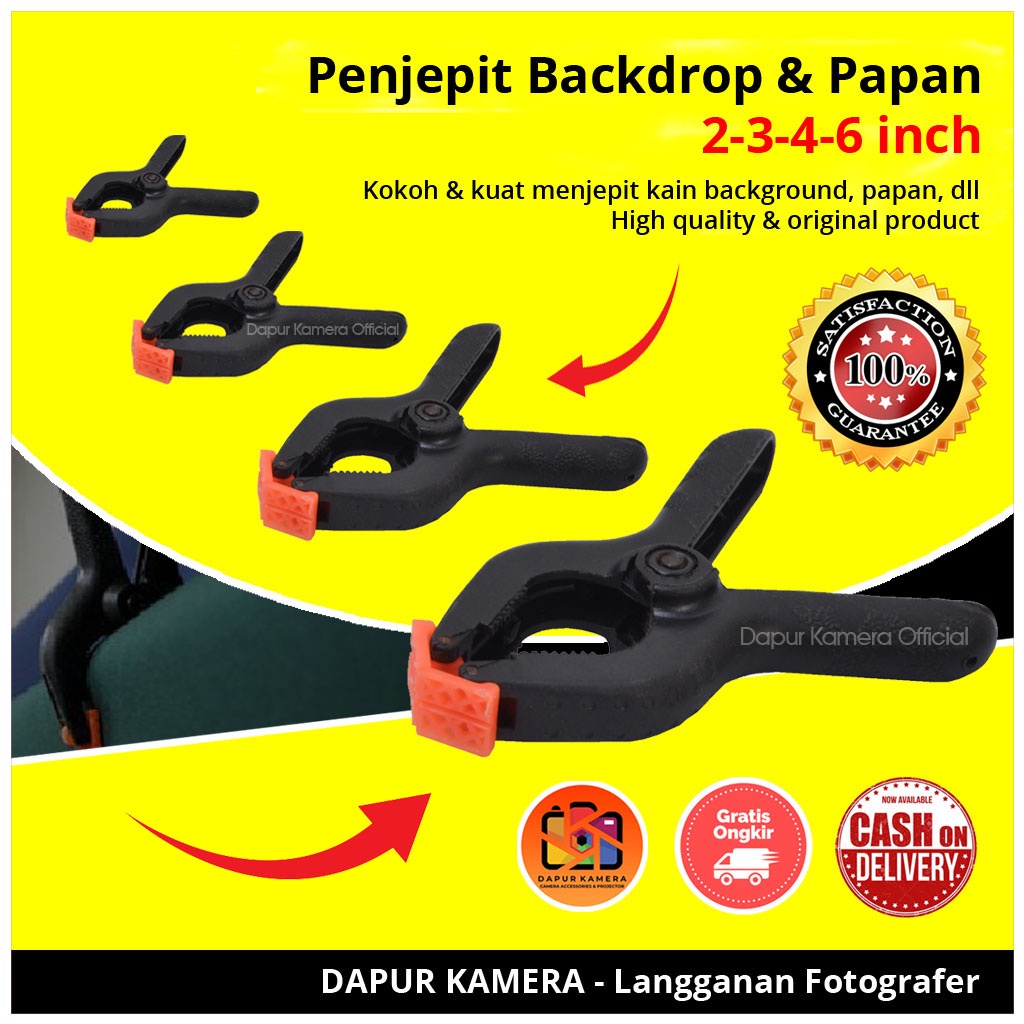 Jual JEPIT BACKDROP PENJEPIT BACKGROUND - Klip Jepit Foto & Papan ...