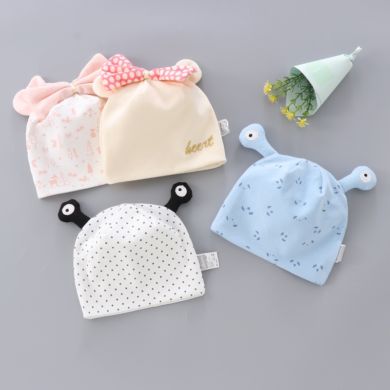 Jual Leleoncare 0-3 bln || Topi Bayi Newborn Kupluk Karakter Lucu anak ...