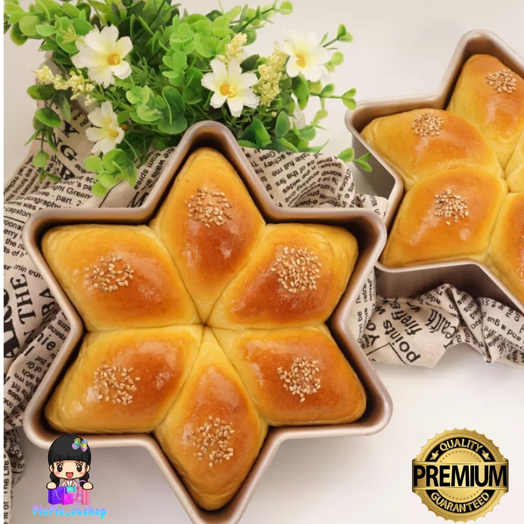 Loyang Kue Bintang / Star Shape Non-stick Cake Pan Chefmade - WK9142 ...