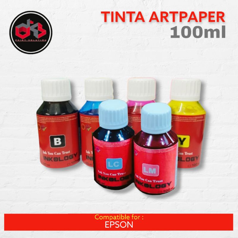 Jual Tinta artpaper 100ml Compatible untuk printer Epson | Shopee Indonesia