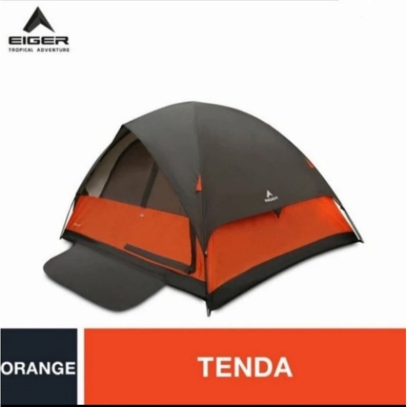 Jual Tenda Camping Eiger1989 Creek 5P Tent Original Tenda Hiking ...