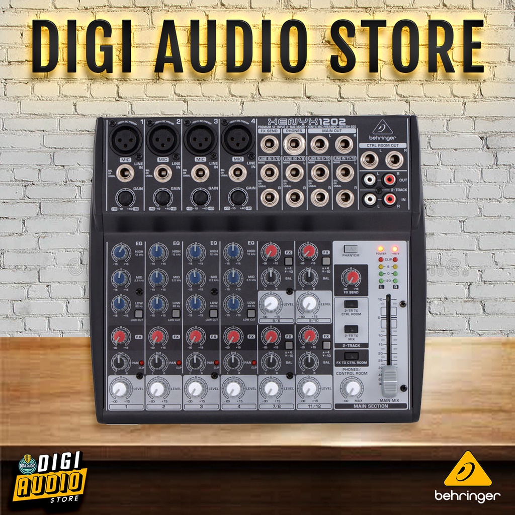 Jual Mixer Audio Behringer Xenyx 1202 - 8 Channel - 4 Mono 4 Stereo ...