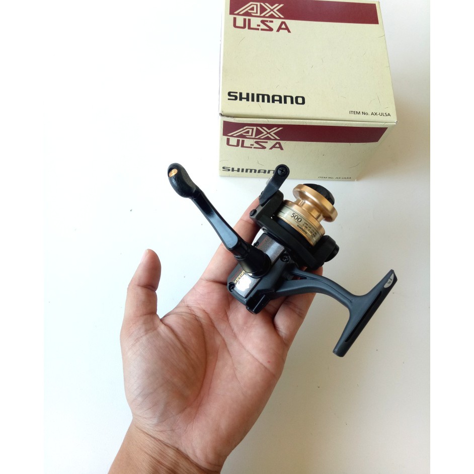 Jual Reel Spinning Shimano AX UL-SA 500 Mini Reel | Shopee Indonesia