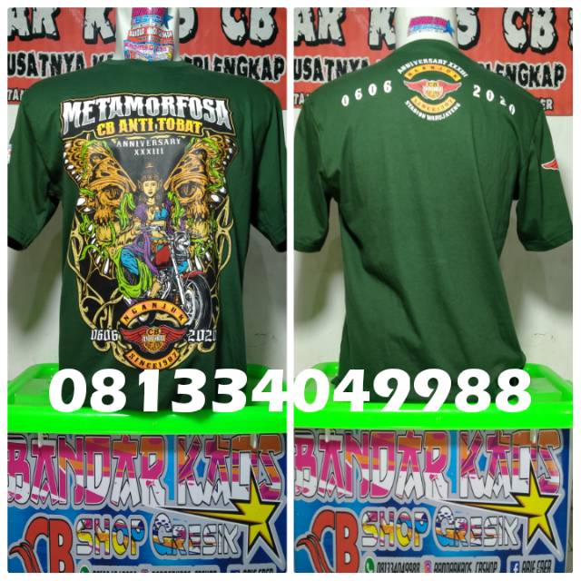 Jual kaos cb metamorfosa/kaos cb anti tobat /kaos cb Nganjuk/kaos cb ... Jual kaos cb metamorfosa/kaos cb anti tobat /kaos cb Nganjuk/kaos cb ...