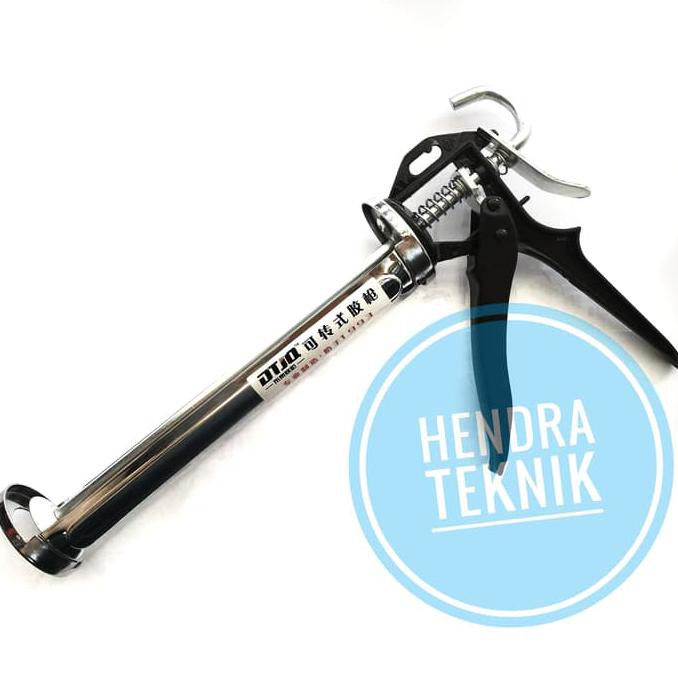 Jual ALAT TEMBAK SILIKON HEAVY DUTY CAULKING GUN SILICONE GUN POMPA LEM ...