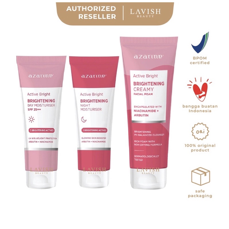 Jual Azarine Active Bright Series | Shopee Indonesia