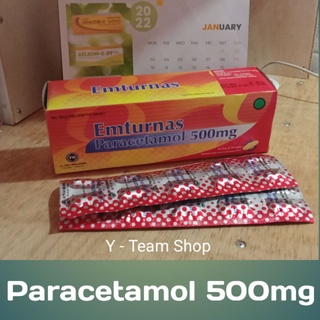 Jual Paracetamol 500mg/Emturnas 500mg | Shopee Indonesia