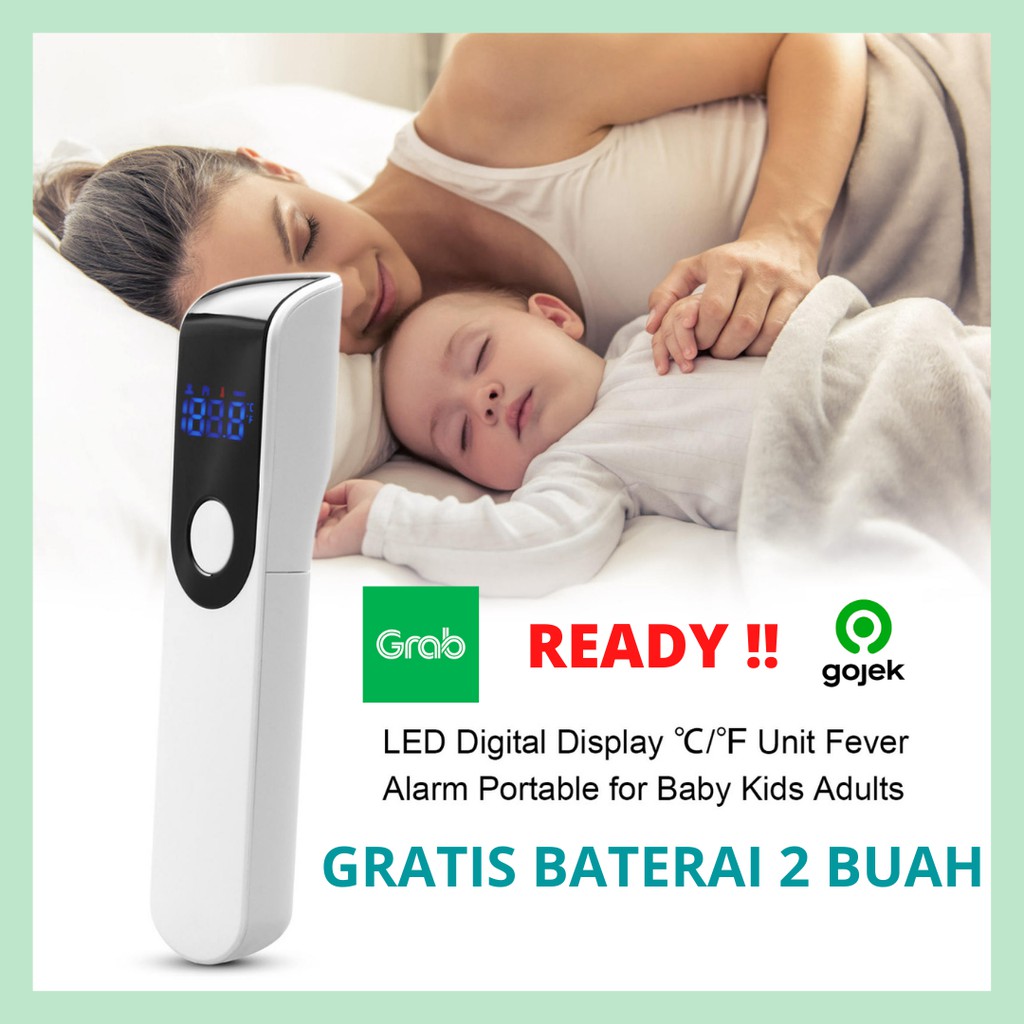AKURAT!! Termogun Suhu Badan Cek Suhu Tubuh Cek Suhu Tembak Pengecek ...