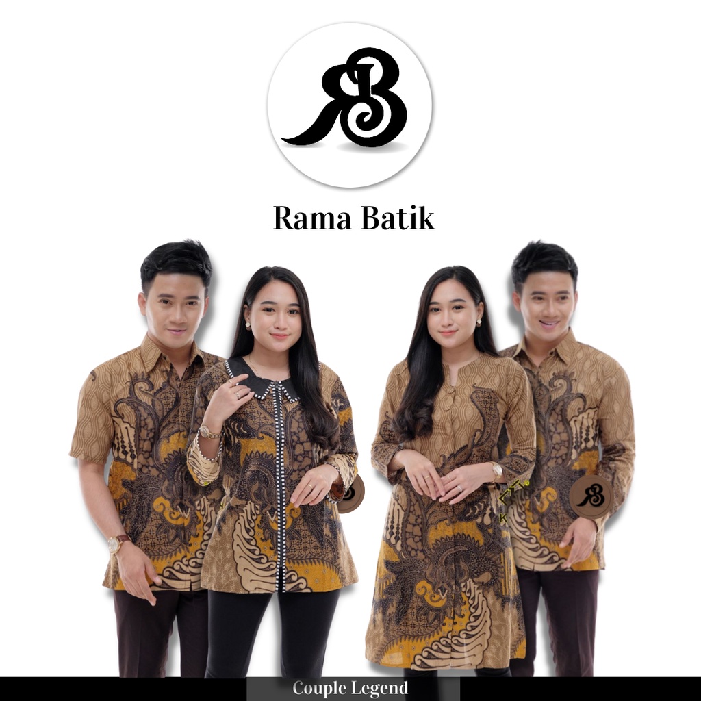 Jual RAMABATIK - (COD) Batik Couple Baju Batik Couple Batik Couple ...