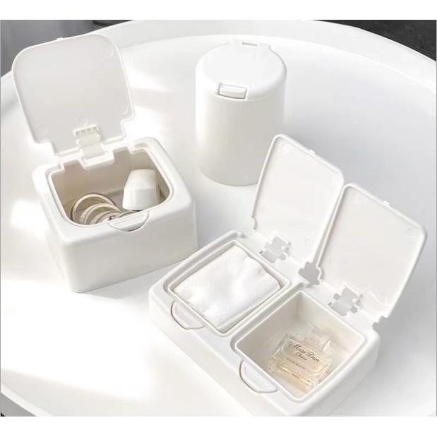 Jual Storage Accessories Box / Kotak Putih Polos Serbaguna / Single ...