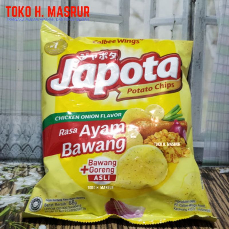 Jual Keripik Kentang Japota | Potato Chips Japota Jumbo 68gr | Chitato ...