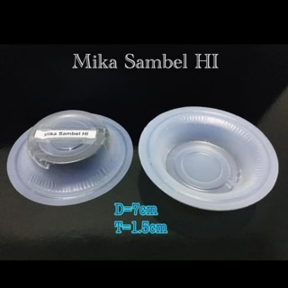 Jual Mika Tempat Sambal / Sambel / Saus / Saos Bulat HI (600pcs ...