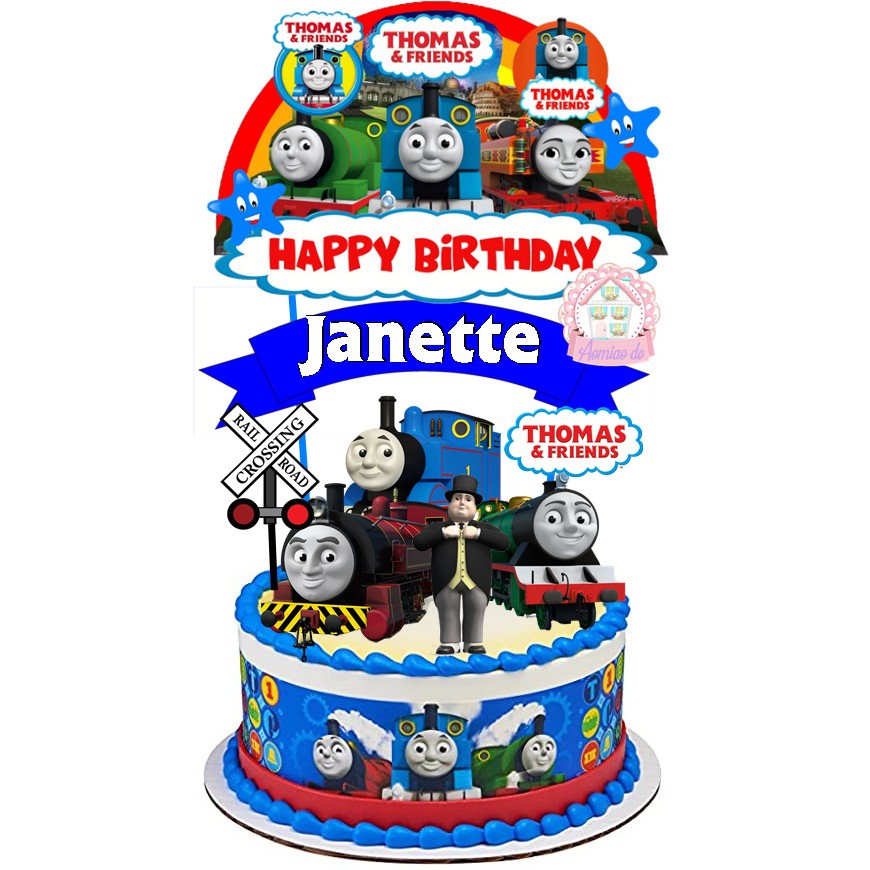 Jual THOMAS TRAIN CAKE TOPPER | Shopee Indonesia
