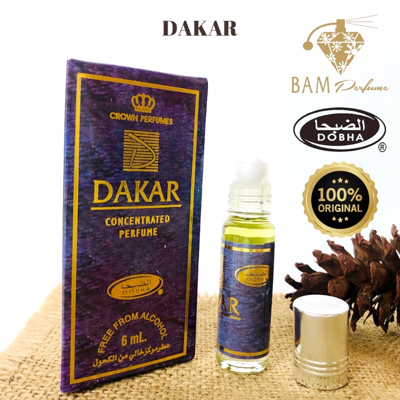 Jual Parfum Dobha 6ML Aroma Dakar Woody Aromatic Fragrance For Men ...
