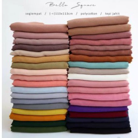Jual Hijab poly cotton - Hijab segi empat - harga grosir hijab glamour ...