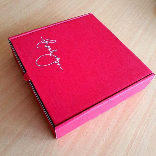 Jual Dus pizza kardus hampers packaging baju hamper warna tulisan thank ...