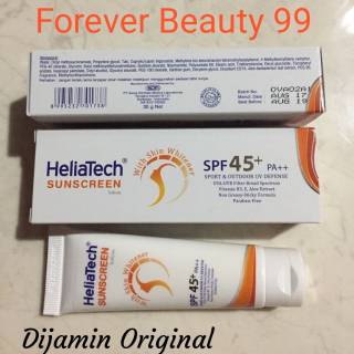 Jual Heliatech Sunscreen SPF 45 + Lotion - dulu parasol spf 45- sport ...
