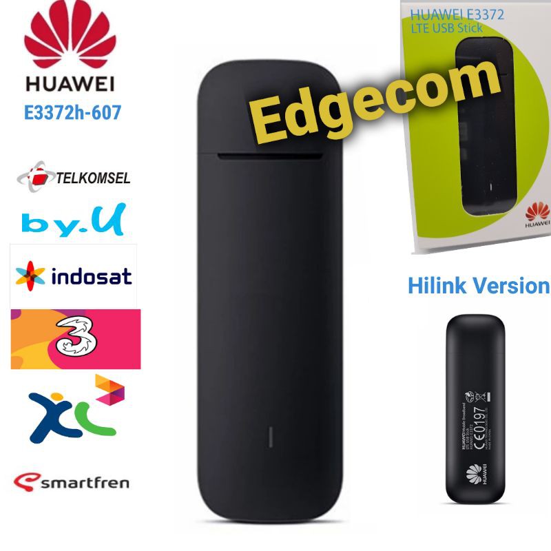 Modem USB Huawei E3372 4G LTE Unlock All Operator | Shopee Indonesia
