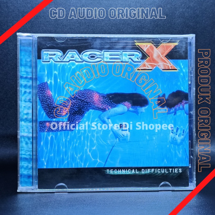 Jual CD RACER X - TECHNICAL DIFFICULTIES GETTING HEAVIER IMPORT CD ...