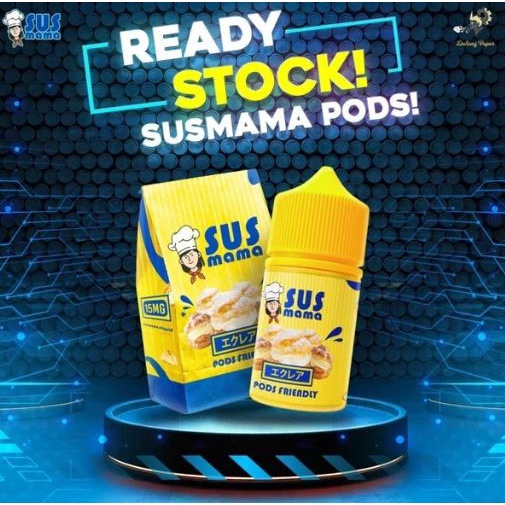 Jual AUTHENTIC 100% Liquid Pods Friendly Sus Mama 30ml By Java Juice ...