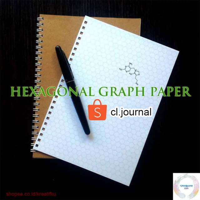 Jual Notebook Organic Chemistry - Hexagonal Graph / Buku Kimia A5 ...