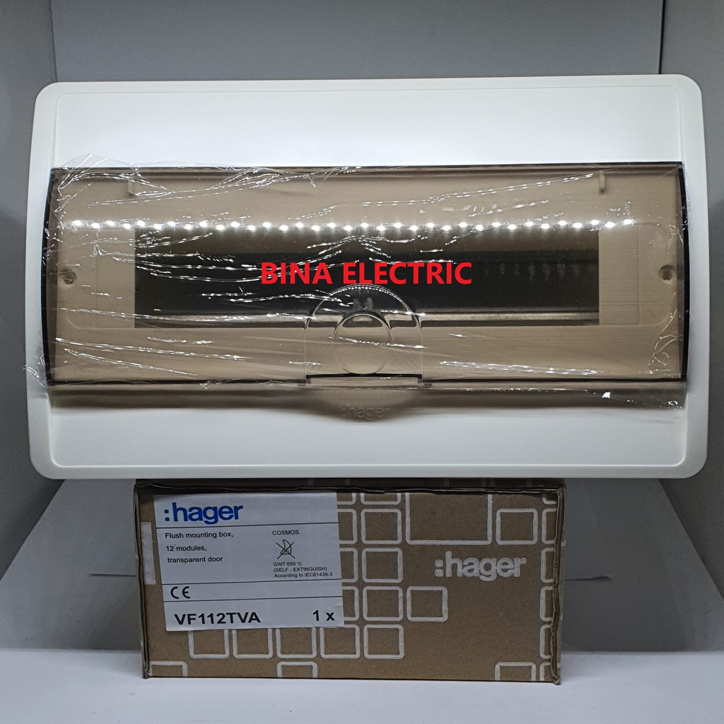 Jual Box MCB Hager 12 Group / 12 Module VF112TVA Inbow IB Tanam ...