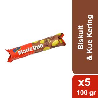 Jual Regal Marie Duo Roll Biskuit Cream Coklat 5 x 100 gr Indonesia ...