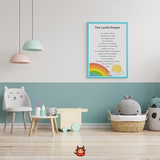 Jual Poster Edukasi Christian Aesthetic Boho Bible Anak Kristiani Doa ...