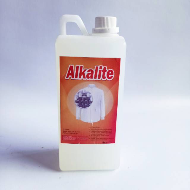 Jual Alkalite Detergen Penghilang Noda Laundry 1 Ltr | Pembuka Serat Kain | Anti Noda Jamur Pada ...