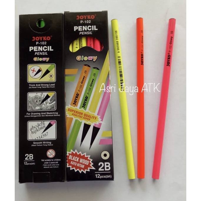 Jual Pensil Joyko P102 Pensil 2b 12pcs Indonesia Shopee Indonesia