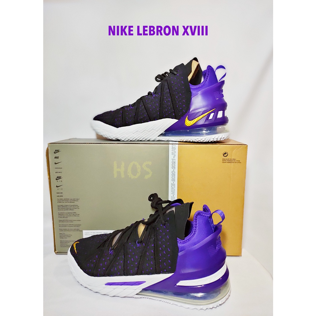Jual Sepatu Basket Nike LEBRON XVIII Original | Shopee Indonesia