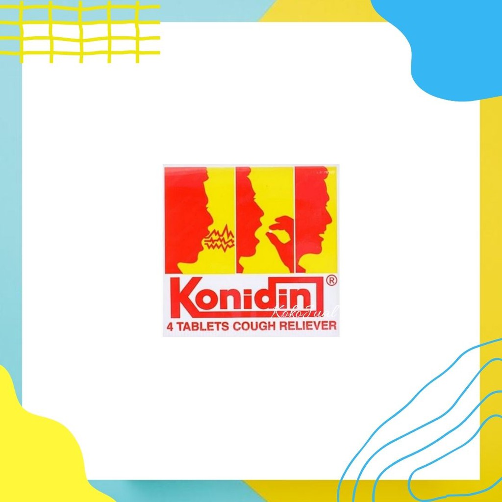 Jual Konidin TERMURAH | Konidin Tablet Obat Batuk 1 Strip Isi 4 Tablet ...