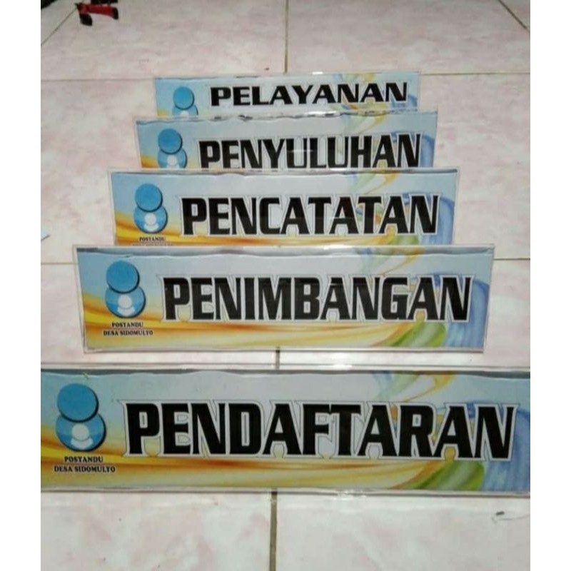 Jual Label Meja Akrilik Lipat Segitiga | Shopee Indonesia