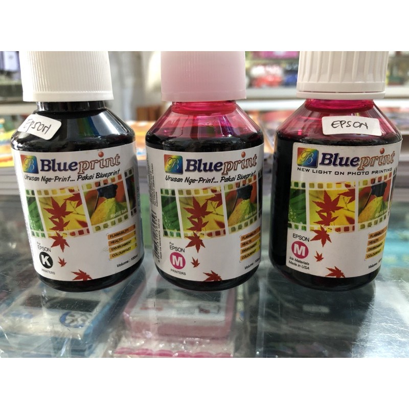 Jual Tinta Printer Epson merk Blueprint Indonesia|Shopee Indonesia