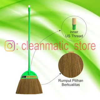 Jual Clean Matic - Sapu Rumput ( Grass Broom ) | Shopee Indonesia