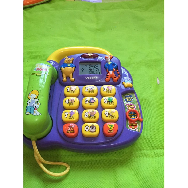 Vtech Winni The Pooh Play and Learn Phone | Shopee Indonesia